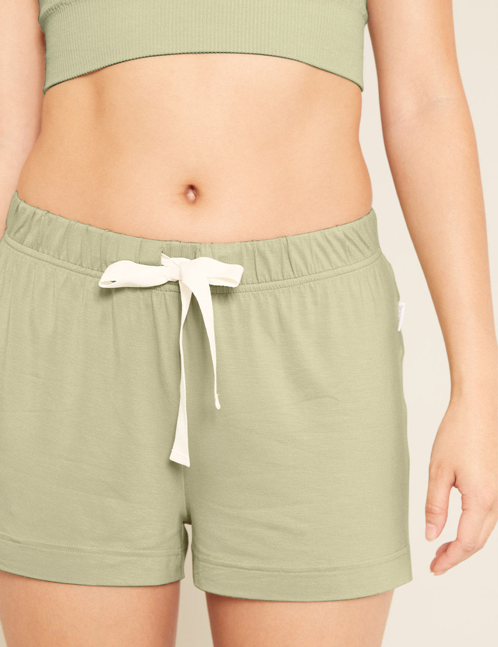 Women's Goodnight Sleep Shorts | Sage | Bamboo Sleepwear – Boody US