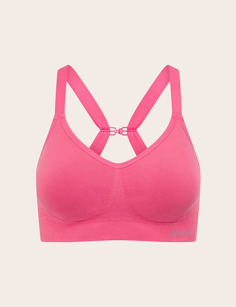 Wireless Full Bust Bamboo T-Shirt Bra in BCAM Pink – Boody US