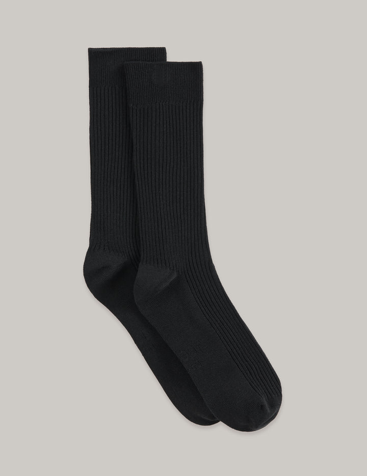 Bamboo Ribbed Crew Socks in Rust – Boody US
